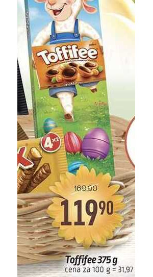 ARCHIV | Toffifee 375g v akci platné do: 6.4.2021 | AkcniCeny.cz