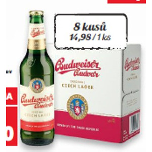 Budweiser Budvar pivo v akci | AkcniCeny.cz