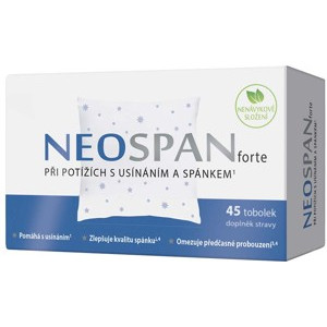 NEOSPAN FORTE, 45 TOBOLEK v akci Lékárna AGEL | AkcniCeny.cz