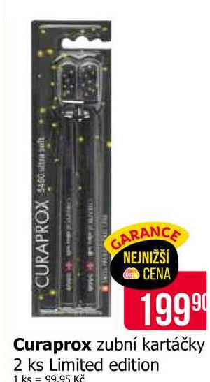Curaprox zubní kartáčky 2 ks v akci | AkcniCeny.cz
