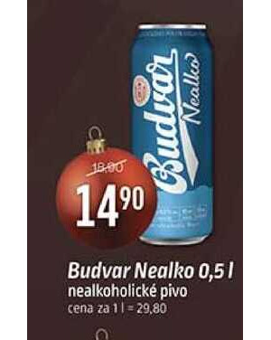 ARCHIV | Budvar Nealko 0,5l nealkoholické pivo v akci platné do: 31.12. ...