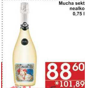 ARCHIV | Mucha sekt nealko, 0,75 l v akci platné do: 14.3.2022 ...