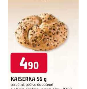 Kaiserka 56g, vybrané druhy v akci Trefa | AkcniCeny.cz