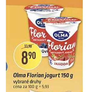 ARCHIV | Olma Florian jogurt 150 g vybrané druhy v akci platné do: 22.6 ...