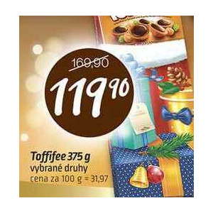 Toffifee 375g vybrané druhy v akci | AkcniCeny.cz