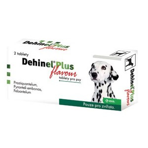 DEHINEL PLUS FLAVOUR tablety pro psy 2 tablety v akci | AkcniCeny.cz
