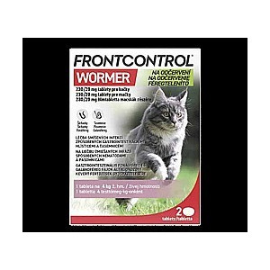 FRONTCONTROL® Wormer tablety pro kočky (4 kg) v akci | AkcniCeny.cz