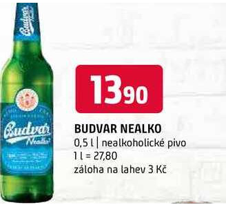 BUDVAR NEALKO 0,5 l v akci | AkcniCeny.cz