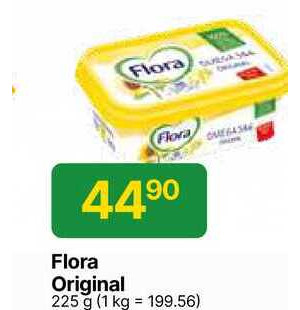 Flora Original 225g v akci | AkcniCeny.cz