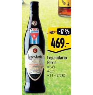 ARCHIV | Legendario Elixir, 0,7 l v akci platné do: 16.6.2020 ...