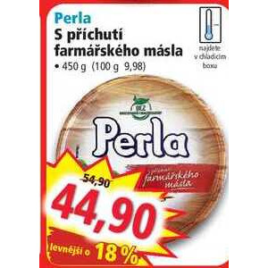 Perla S příchutí farmářského másla, 450 g v akci za 44,90 Kč | AkcniCeny.cz