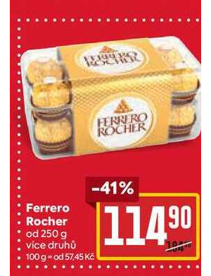 Ferrero Rocher od 250 g v akci | AkcniCeny.cz