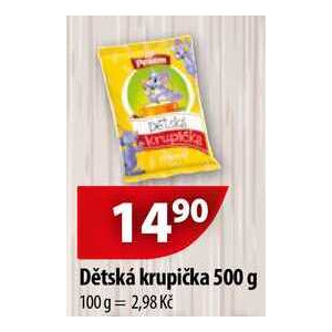 Dětská krupička jemná, 500 g v akci | AkcniCeny.cz
