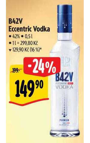 B42V Eccentric Vodka, 0,5 l v akci | AkcniCeny.cz