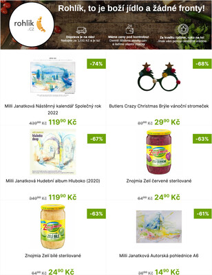 Rohlik.cz rozvoz Ledce - Ledce | AkcniCeny.cz