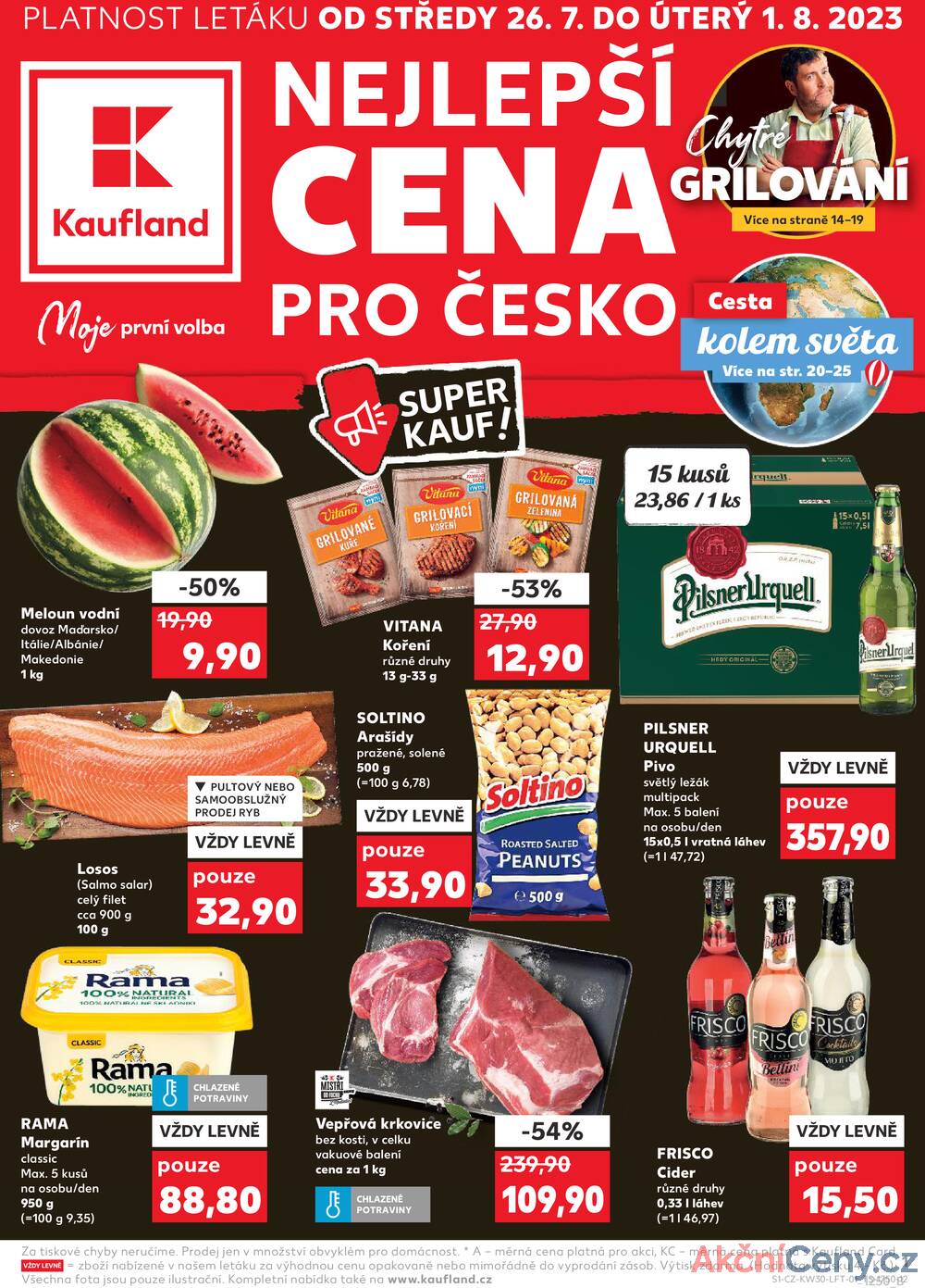 Slevový leták - Kaufland 26.7. - 1.8. - Kaufland - Hodonín (Konečná ...