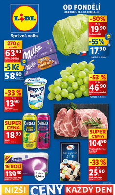 Akční letáky Tesco, Lidl, Albert, Kaufland a další | AkcniCeny.cz