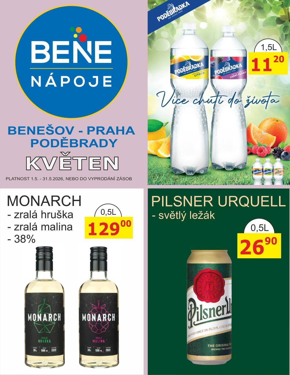 Akční letáky BENE NÁPOJE - iDNES.cz