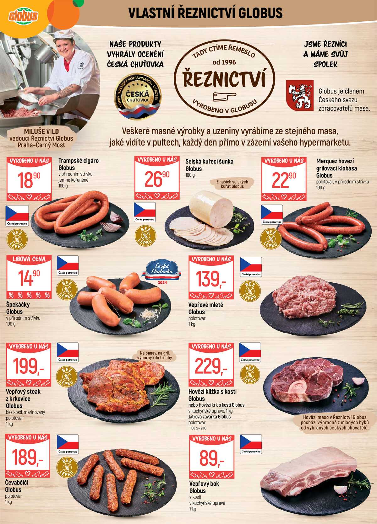 Leták Akční leták Globus 27.5. - 2.6.2026 - Globus Praha - Centrum ...