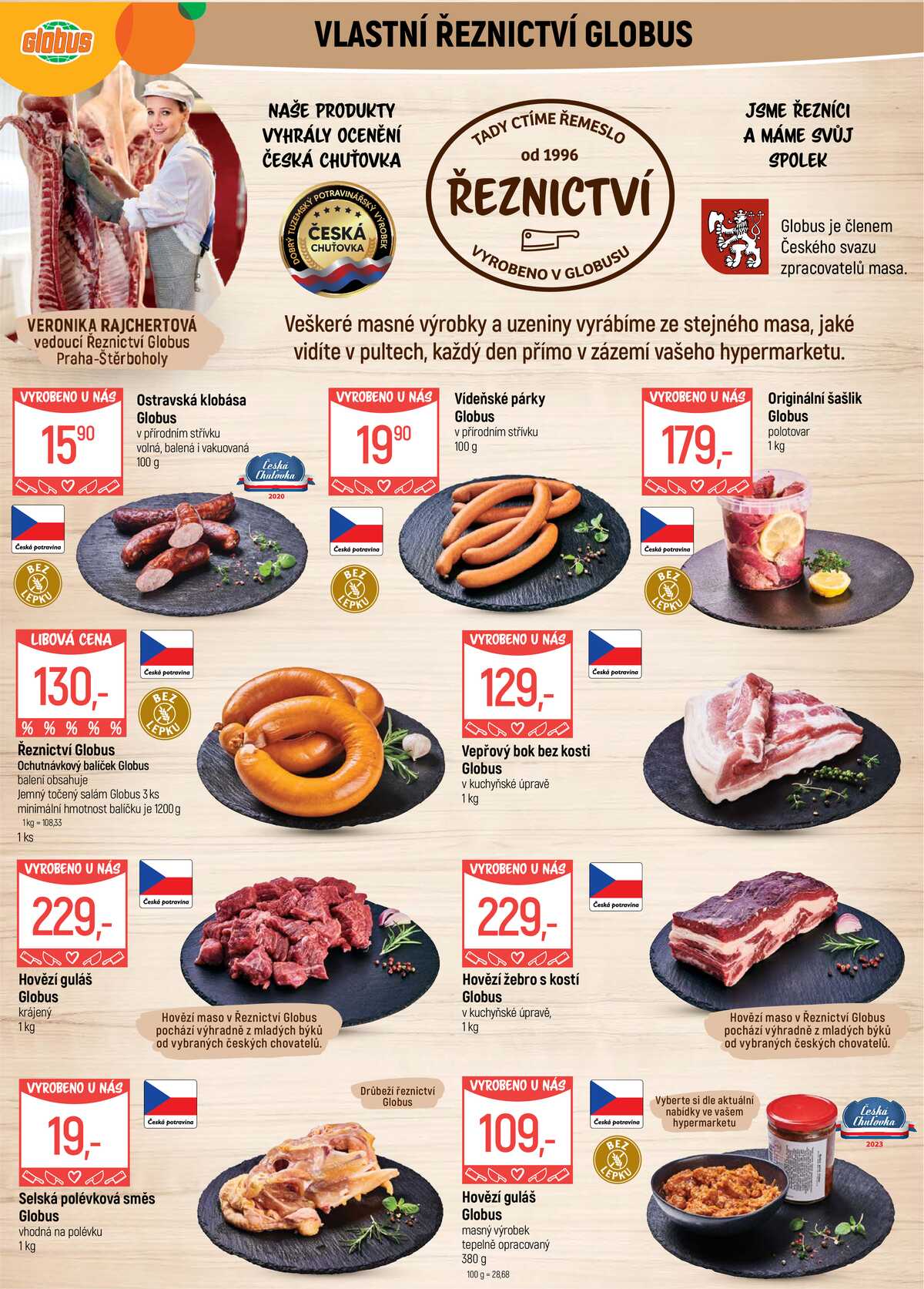 Leták Akční leták Globus 3.6. - 9.6.2026 - Globus Praha - Štěrboholy ...