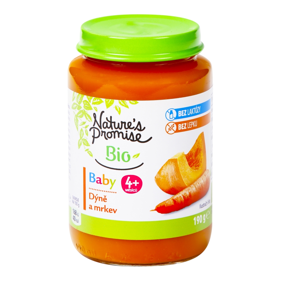 Sleva - Nature's Promise Bio B Nature's Promise Bio Baby Pyré dýně a ...