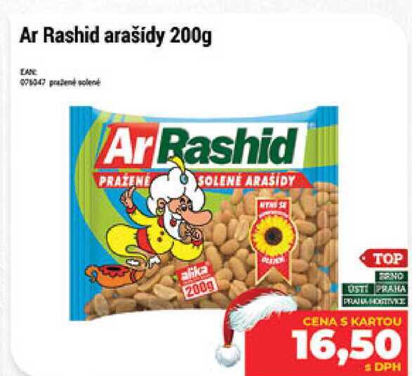 ARCHIV | Ar Rashid arašidy 200g v akci platné do: 7.12.2021 | AkcniCeny.cz