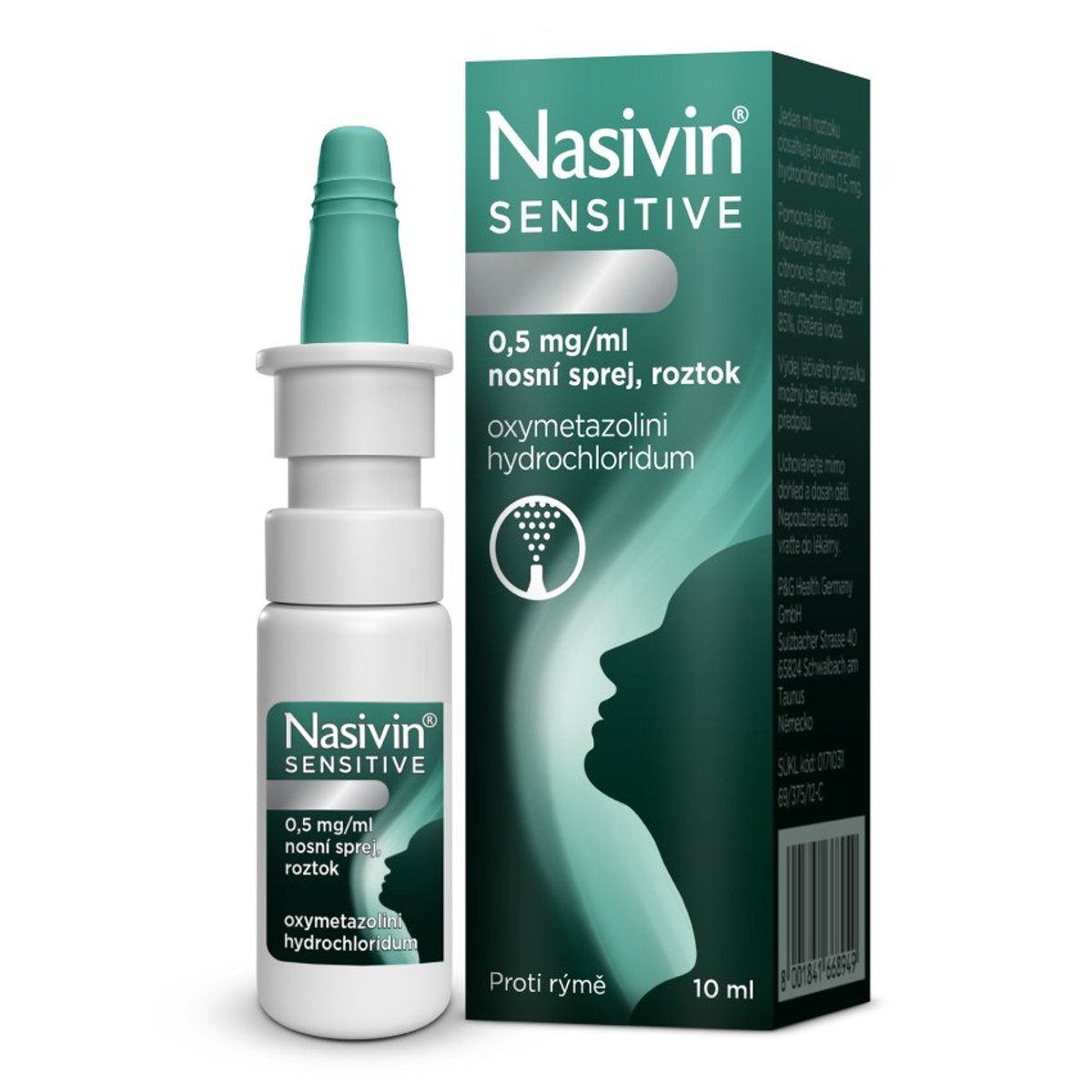 NASIVIN SENSITIVE 0,05% 0,5MG/ML NAS SPR SOL 10ML v akci | AkcniCeny.cz