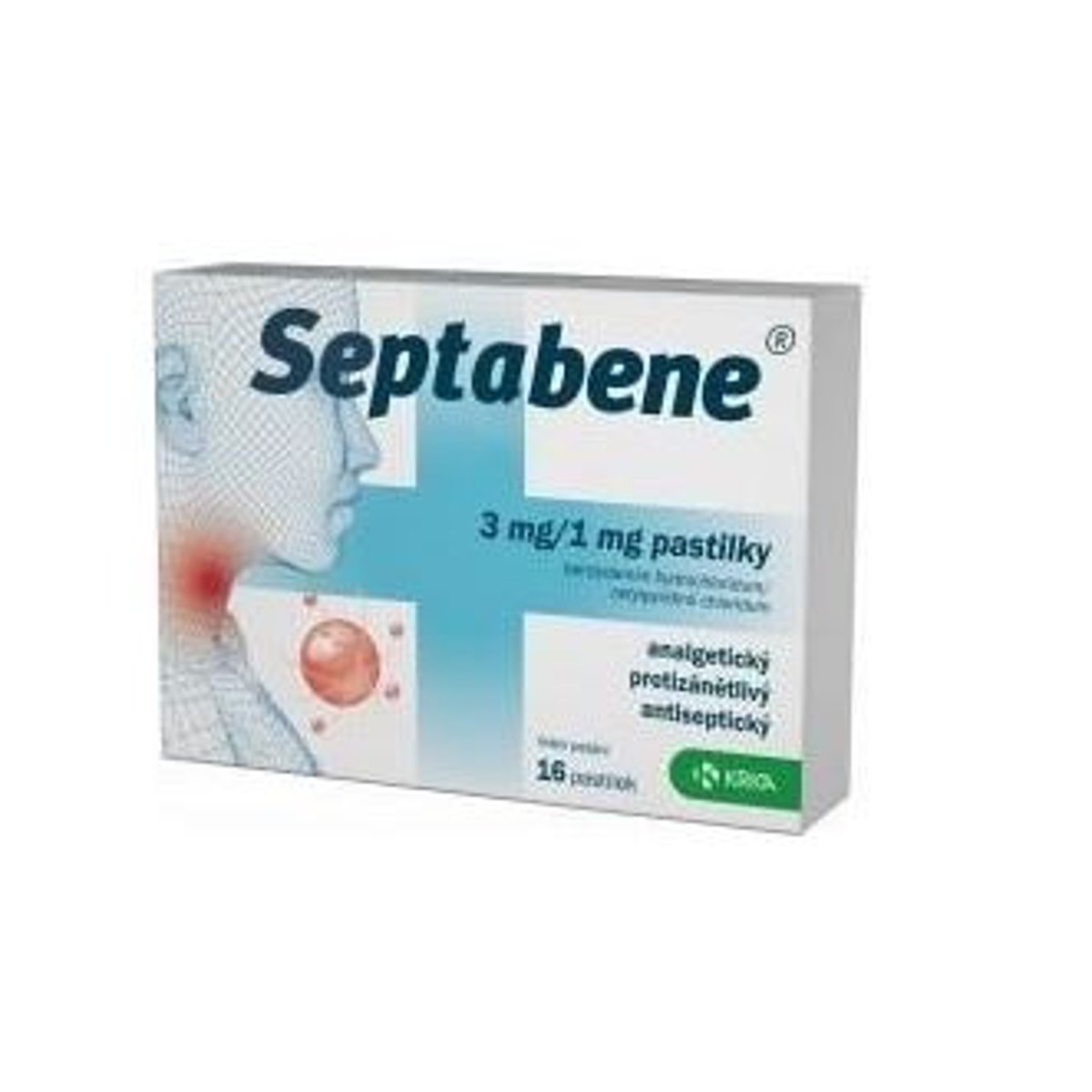 SEPTABENE CITRON A BEZOVÝ KVĚT 3MG/1MG pastilka 16 v akci | AkcniCeny.cz