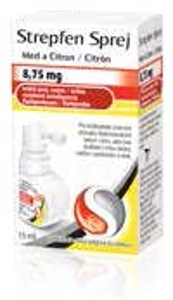 Strepfen Sprej Med a Citron, 15 ml v akci | AkcniCeny.cz