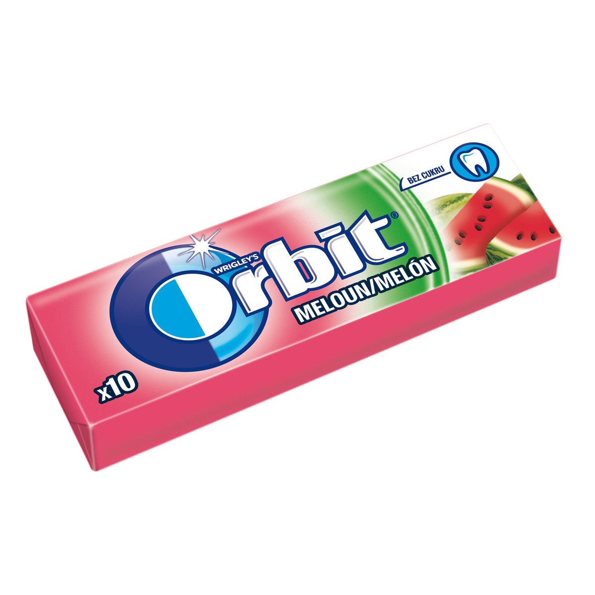 Wrigley's Orbit Žvýkačky bez cukru s melounovou příchutí v akci ...
