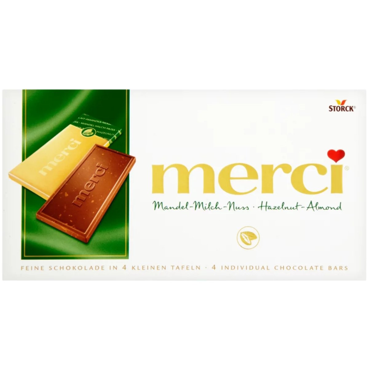 Merci tabulková čokoláda oříšková v akci | AkcniCeny.cz