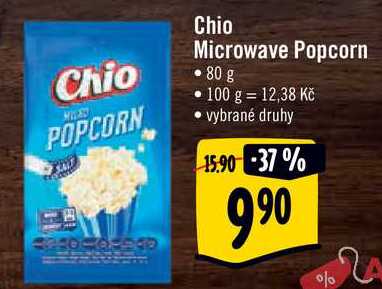 ARCHIV | Chio Microwave Popcorn, 80 g v akci platné do: 22.3.2022 ...