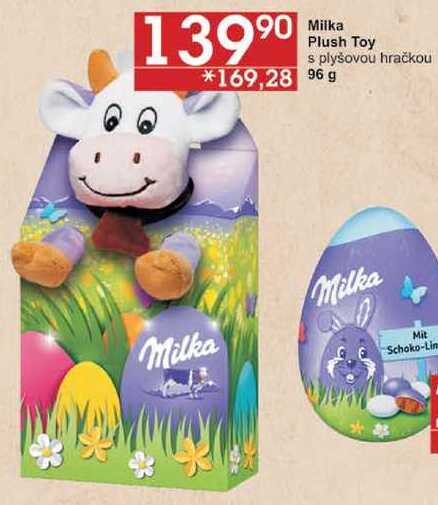 ARCHIV | Milka Plush Toy s plyšovou hračkou, 96 g v akci platné do: 28. ...