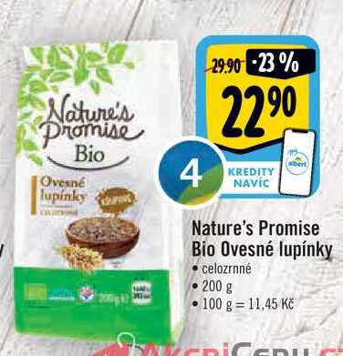 Nature's Promise Bio Džem, 270 g v akci | AkcniCeny.cz