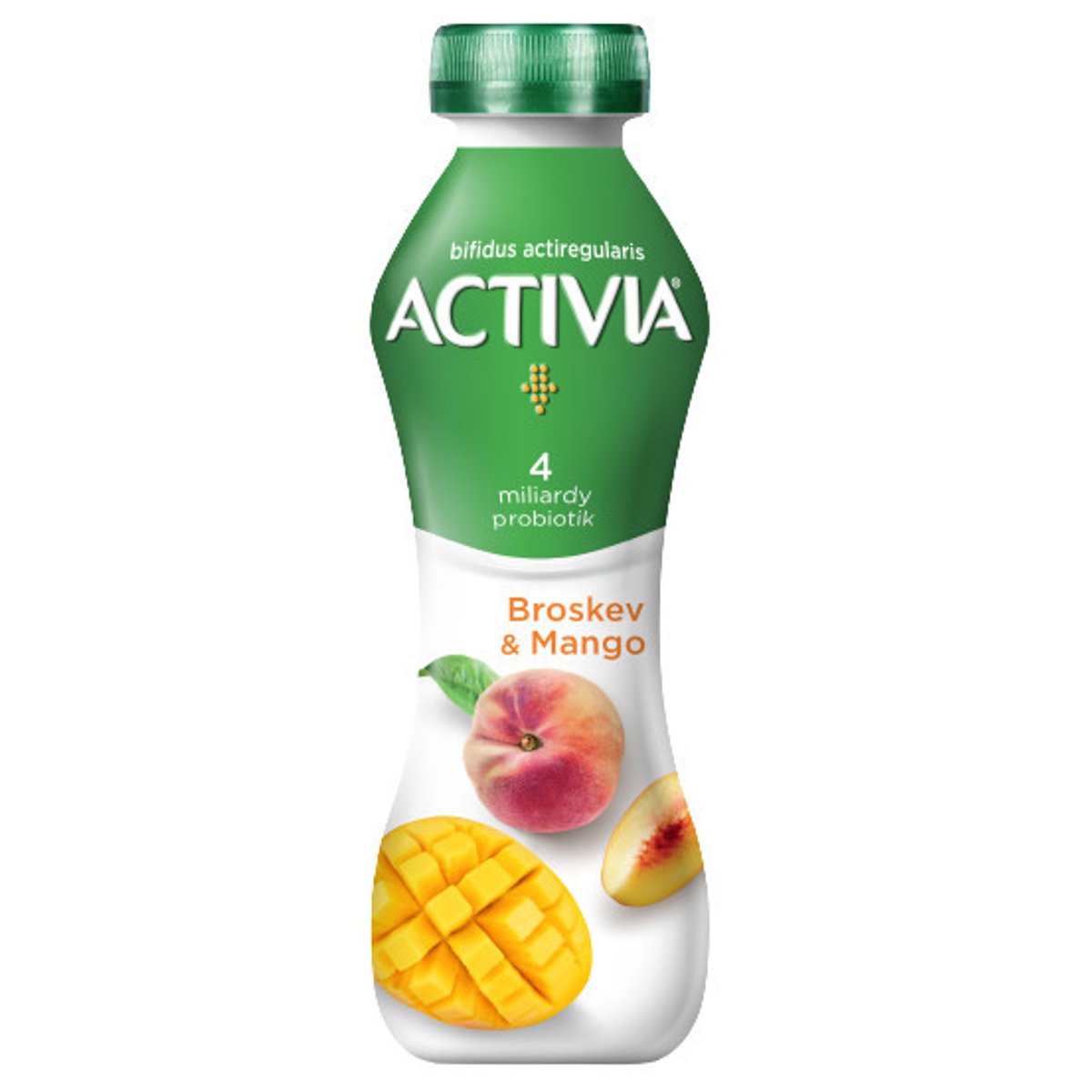 Activia probiotický jogurtový nápoj broskev-mango v akci | AkcniCeny.cz