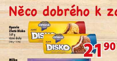 Opavia DISKO sušenky 169g v akci | AkcniCeny.cz