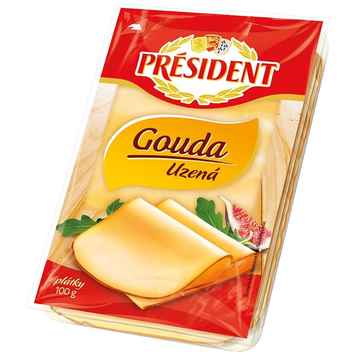 Président Gouda uzené plátky v akci | AkcniCeny.cz