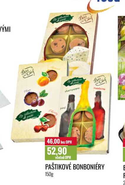 Paté Du Chef PAŠTIKOVÉ BONBONIÉRY 150g v akci | AkcniCeny.cz