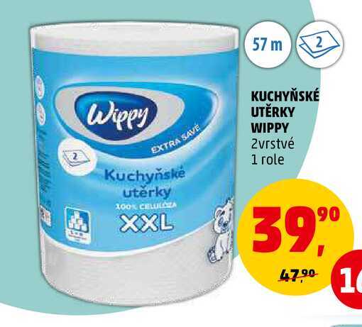 ARCHIV | KUCHYŇSKÉ UTĚRKY WIPPY, 1 role v akci platné do: 1.9.2021 ...