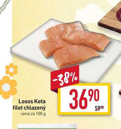 Losos filet s kůží chlazený v akci | AkcniCeny.cz