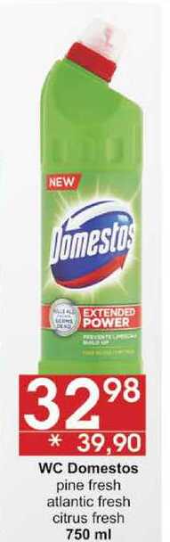 Sleva - Domestos WC gel 700ml, Domestos WC gel 700ml, - JIP - eMimino.cz