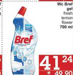 Sleva - Wc Bref gel fresh, 700 Wc Bref gel fresh, 700 ml - JIP - eMimino.cz