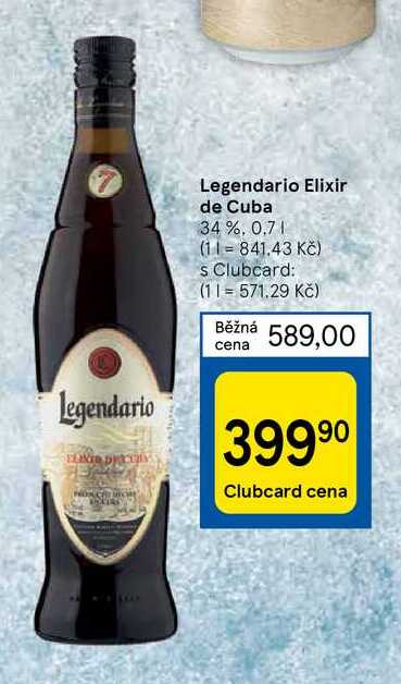Legendario Elixir de Cuba 0,7l v akci | AkcniCeny.cz