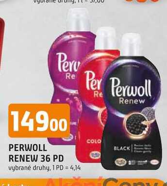 Sleva - Perwoll ReNew 36 praní Perwoll ReNew 36 praní 1l - Trefa ...