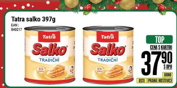 Tatra Salko karamel, 397 g v akci | AkcniCeny.cz
