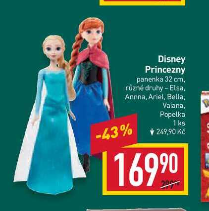 Sleva - Disney Princezny panen Disney Princezny panenka 32 cm, různé ...