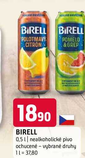 Radegast Birell světlý, nealkoholické pivo v akci | AkcniCeny.cz