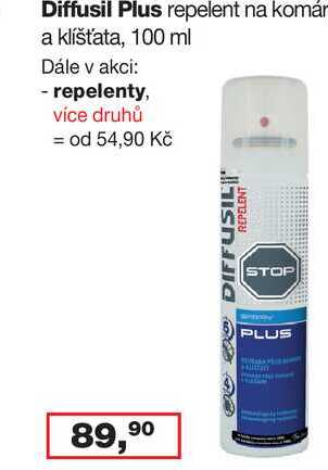 Sleva - Diffusil Plus repelent Diffusil Plus repelent na komár a ...