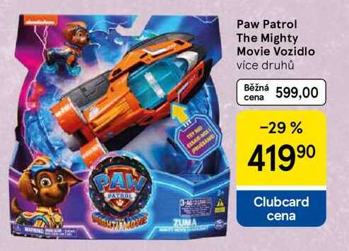 Sleva - Paw Patrol The Mighty Paw Patrol The Mighty Movie Vozidlo, více ...