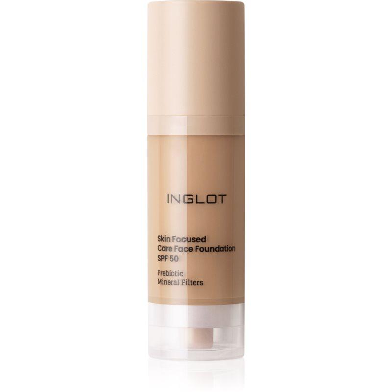 Inglot Skin Focused Care Face Foundation SPF 50 krycí make-up SPF 50 ...